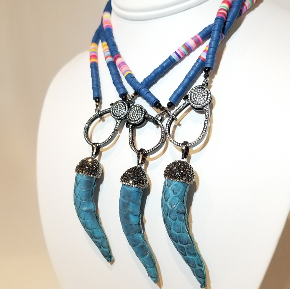 Jewelry | New Boho Rainbow Statement Necklace | Poshmark